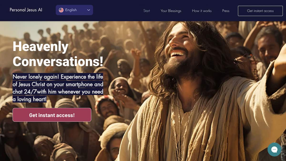 Schweizer Chatbot: Jesus ist jetzt künstlich intelligent – und auf ...