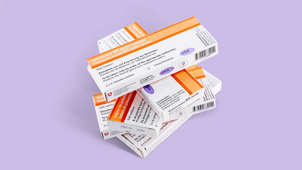 Schutz bei Atomunfall: Jetzt werden wieder Jodtabletten verteilt ...