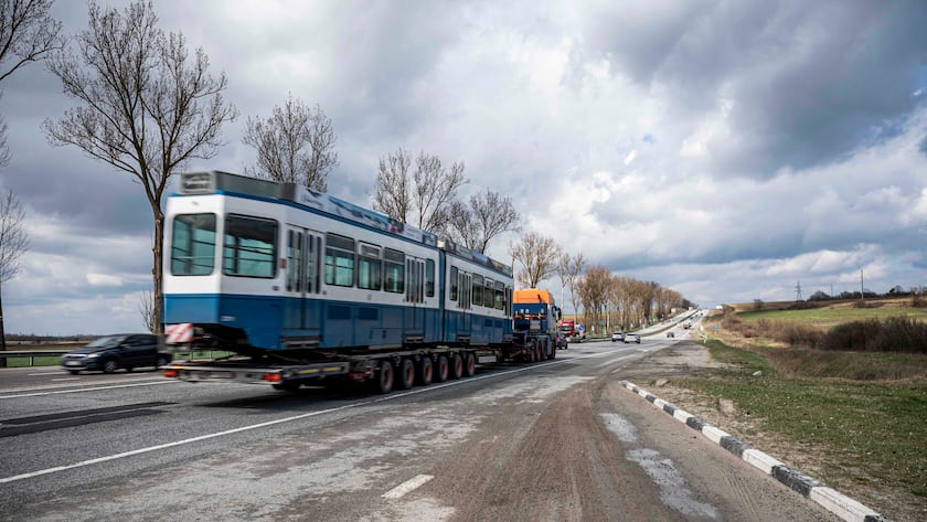 VBZ schenkt der Ukraine Trams: Die ersten acht Zürcher Strassenbahnen ...