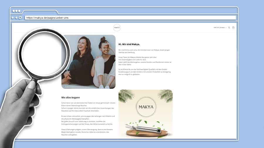 Makya-Enthüllung: Irreführende Werbung für Rauchstopp-Produkt | Beobachter
